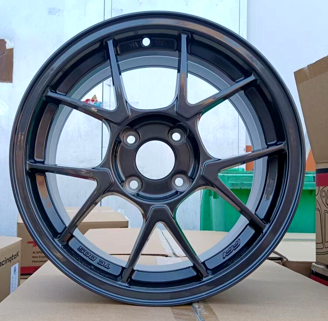 15" FLOW FORMED JDM STYLE RIMS WHEELS FITS HONDA CIVIC CRX DEL SOL ...