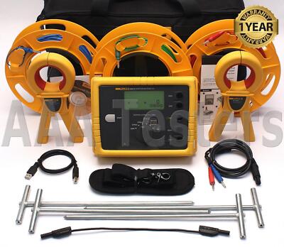 Fluke 1623-2 Kit GEO Earth Ground Resistance Tester kit 1623 2 | eBay