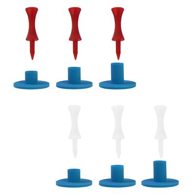 3x Golf Tees Holder Outdoor and Indoor Golfer for Driving Range Hitting ...