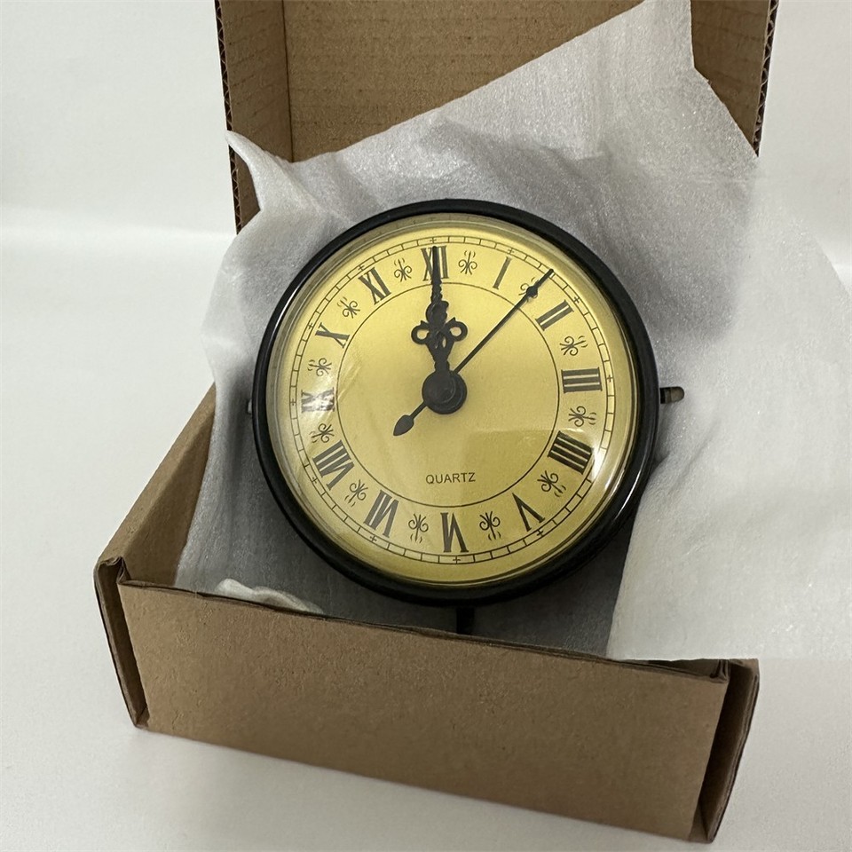 80MM Quartz Clock Insert for Stylish Clock Designs with Roman Numerals ...
