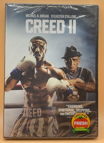 Creed II DVD 2018 Michael B. Jordan Sylvester Stallone *SEALED* *Buy 2 ...
