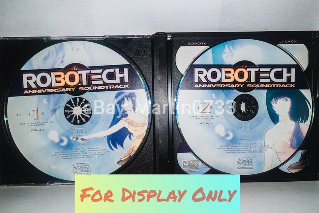 Robotech 30th Anniversary Soundtrack 2015 CD Deluxe 3-disc Collection ...