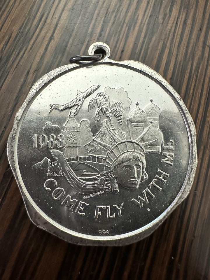 1988 Caesar .999 Fine Silver Doubloon- Mardi Gras Krewe Favor | eBay