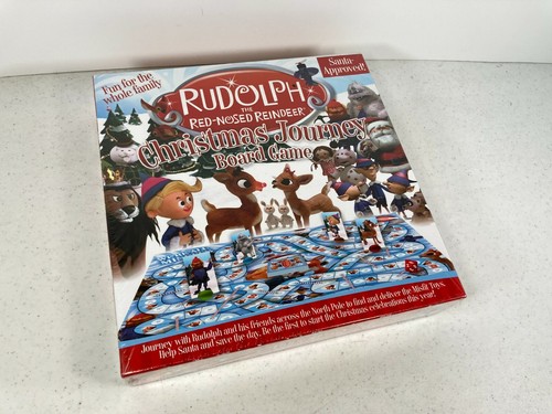 Rudolph the Red Nosed Reindeer Christmas Journey Board Game Sealed ...