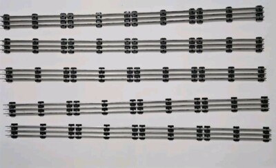 Lionel O27 Gauge Lot Of 40 Train Track 41" inch Straight 3 Rail | eBay