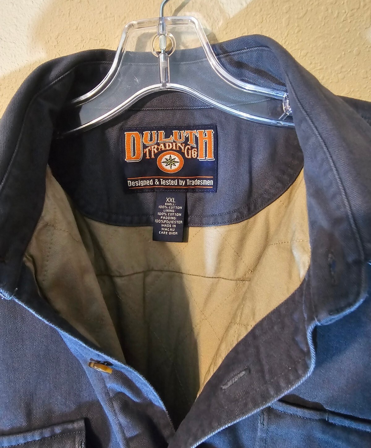 Vintage Duluth Trading Jacket Tradesmen Canvas Unlined Men's Size XXL ...