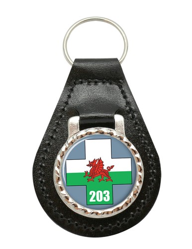 203 Field Hospital, British Army Leather Key Fob | eBay