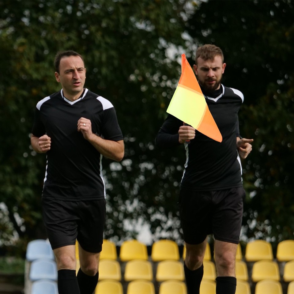 4 Pcs Track and Field Referee Flag Linesman Hand Flags Assistant | eBay ...