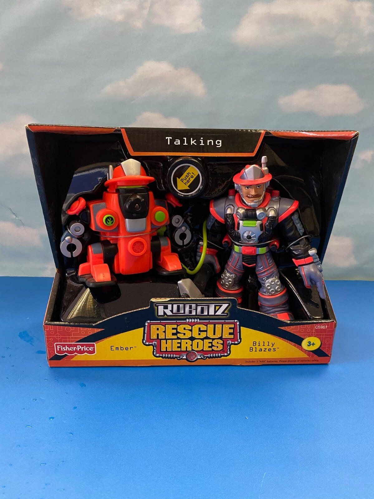 Rescue Heroes Robotz Team Billy Blazes and Ember for sale online | eBay