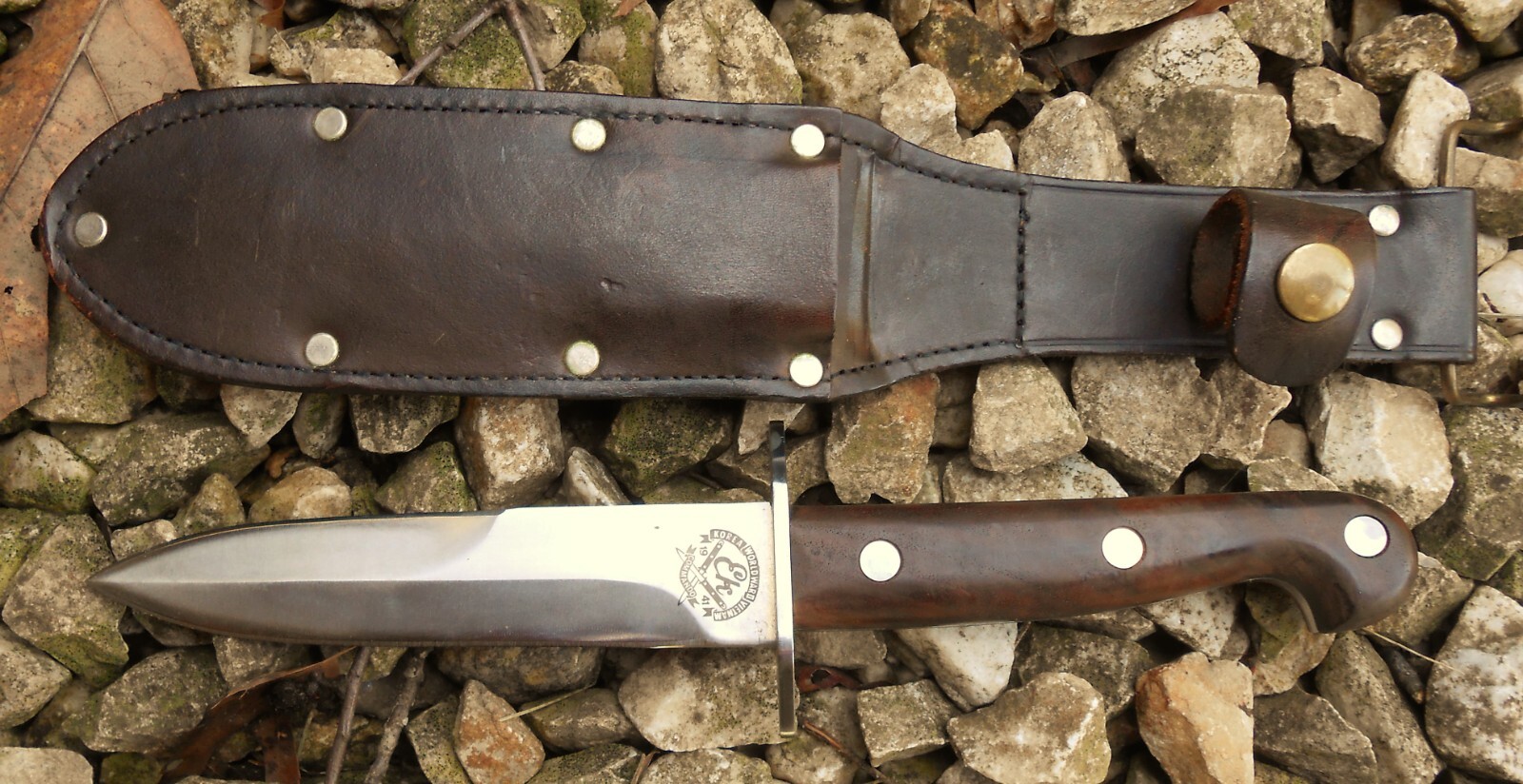 Ek Australian Commando Fixed Blade Knife W/Sheath | eBay