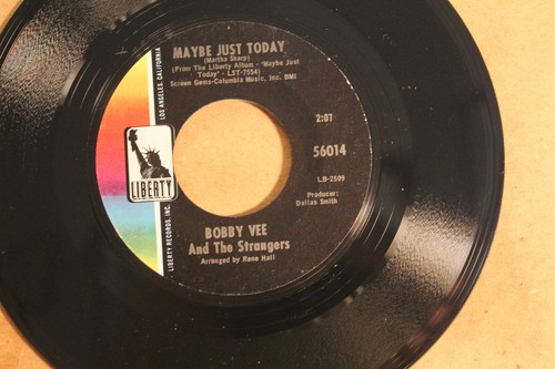 BOBBY VEE & THE STRANGERS---MAYBE JUST TODAY (1968) | eBay