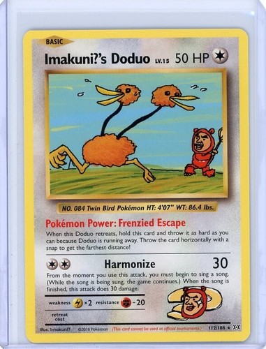 Imakuni?'s Doduo 112/108 | 2016 XY Evolution | Pokemon TCG KR1 | eBay