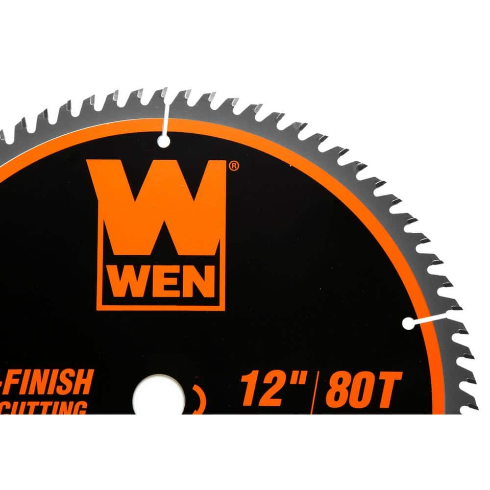 12 In. 60-Tooth Fine-Finish Professional Woodworking Saw Blade for ...