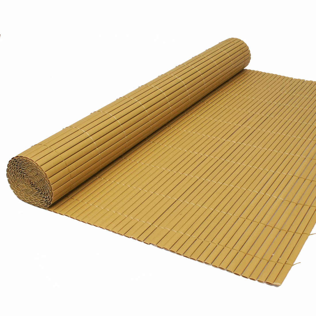 Artificial Bamboo PVC Garden Fence Privacy Screen Panel Roll Balcony ...