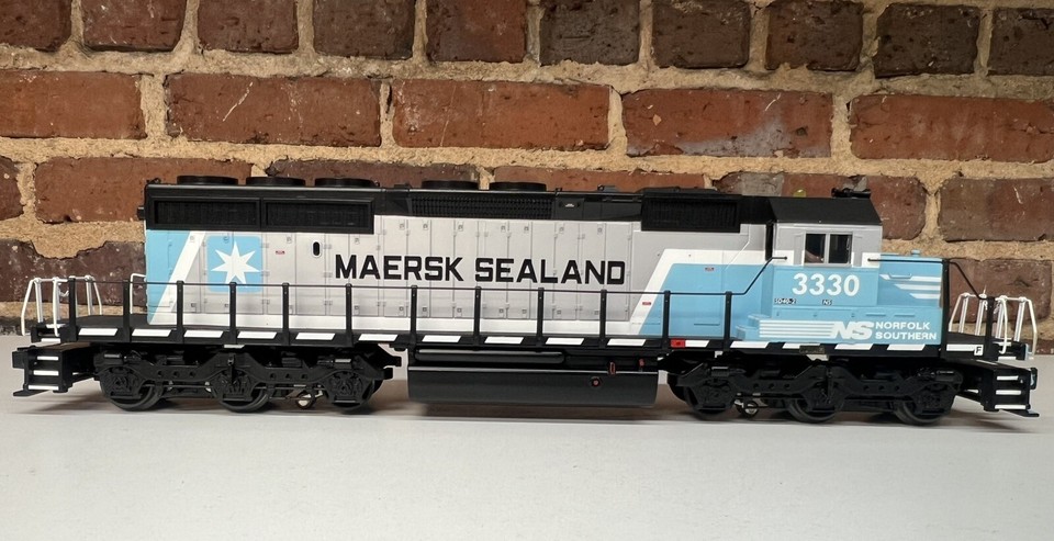 MTH PREMIER SD40-2 PS2 NORFOLK SOUTHERN (MAERSK SEALAND) #3330 | eBay