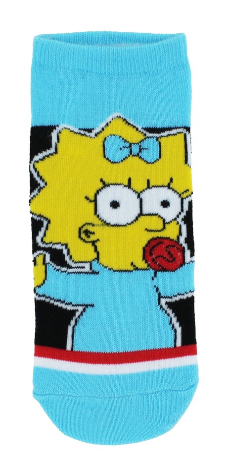 Calzini Corti Da Donna Del Cast Di The Simpsons, Confezione Da 5 ...