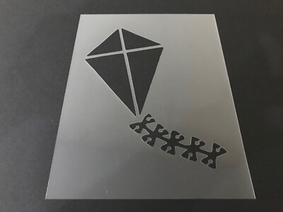 Kite #2 Stencil 10mm or 7mm Thick, Crafts, Kites, Fly, Flying, Kids ...