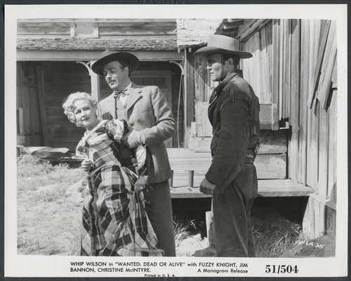 Wanted Dead Or Alive ’51 CHRISTINE McINTYRE LEONARD PENN LANE BRADFORD ...