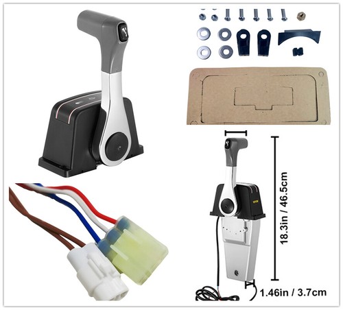 Suzuki Outboard Remote Control Box Single Binnacl OEM 67200-93J13 67200 ...