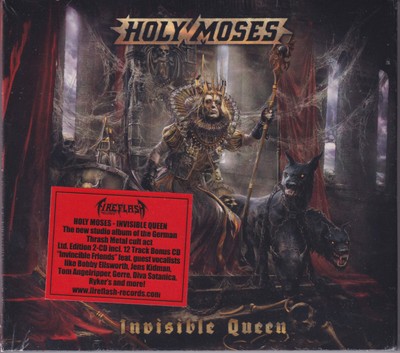 Holy Moses 2023 2CD - Invisible Queen (Ltd. Digi.) Assassin/Exumer ...