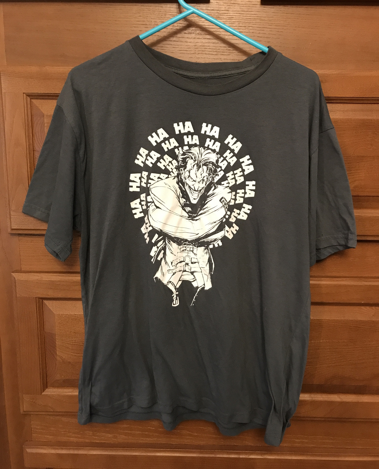 BATMAN DC Comics Laughing Joker HAHA Men's Sz. XL T-S… - Gem