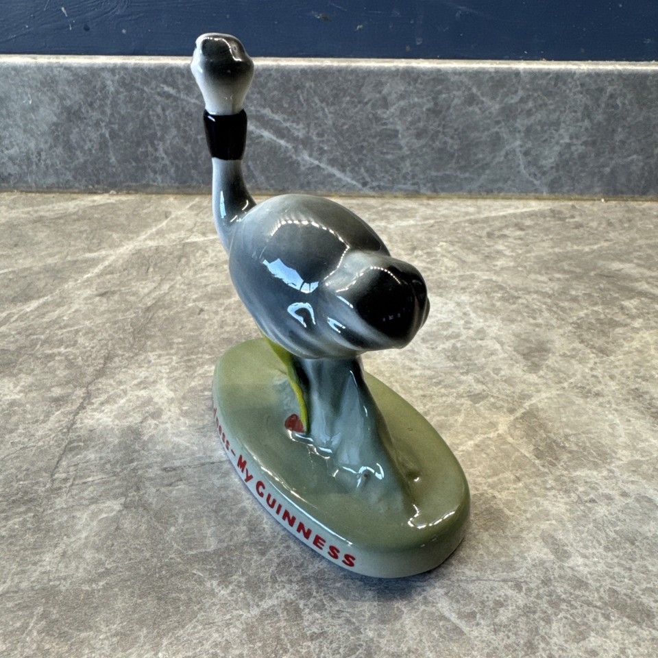 Ceramic Guinness Advertising Ostrich | eBay UK