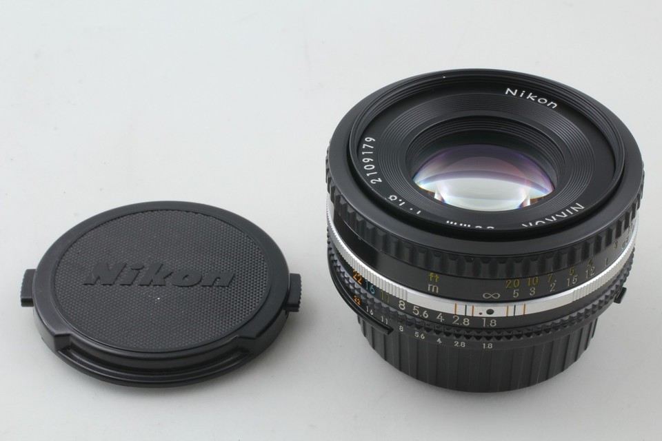 [ Top MINT ] Nikon Nikkor Ai-s Ais 50mm F/1.8 Pancake Standerd Lens ...