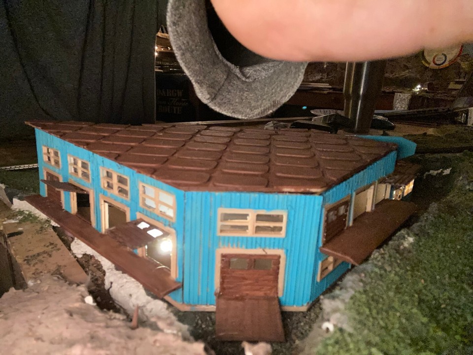 Assembled Scale Warehouse Industrial Building T, Z, N, HO, S, & O Scale ...