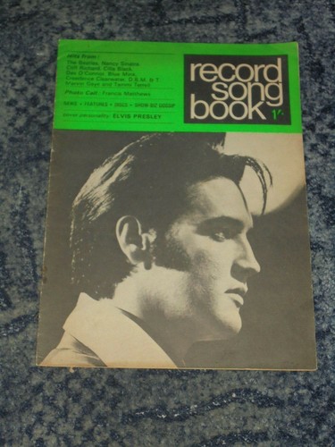 Record Song Book Magazine - 1960s - ELVIS PRESLEY- CILLA BLACK | eBay