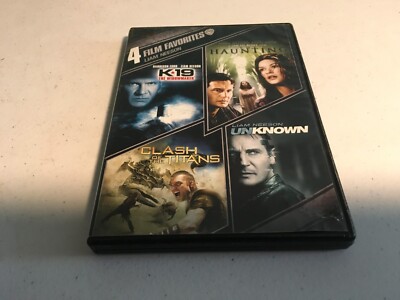 4 Film Favorites Liam Neeson K19 The Widowmaker, Haunting, Clash/Titans ...