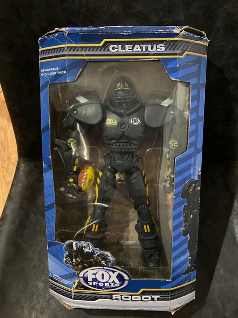 2007 Original Fox Sports NFL Football Cleatus Robot Figure 1st Ed. 10 ...
