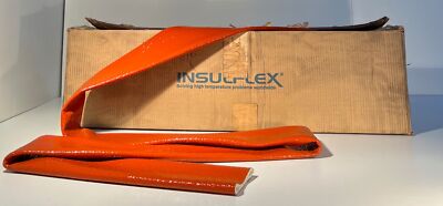 100FT INSULFLEX Pyrojacket Thermal FireSleeve 3" Pipe Wrap PJA-48 100 ...