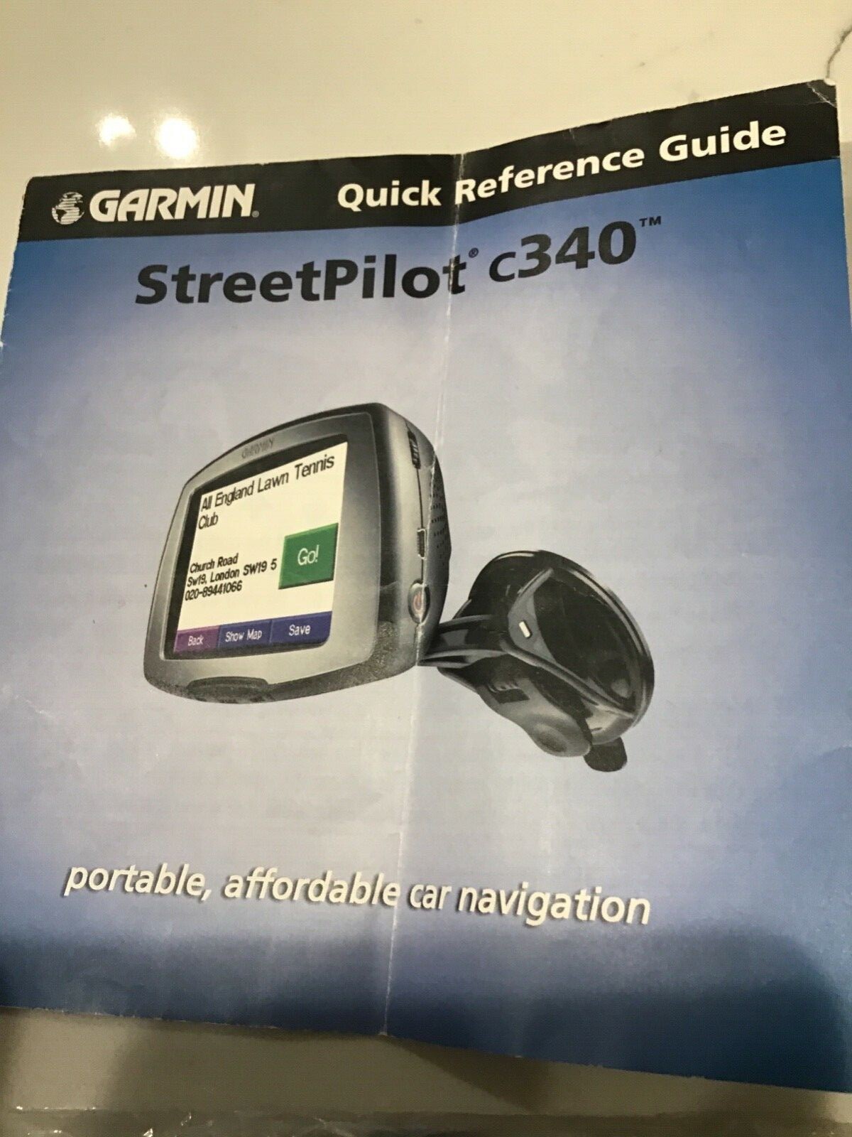 GARMIN STREET-PILOT c340 GPS BUNDLE | eBay
