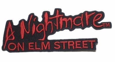 A Nightmare on Elm Street Logo Embroidered Iron On Patch PREMIER ...