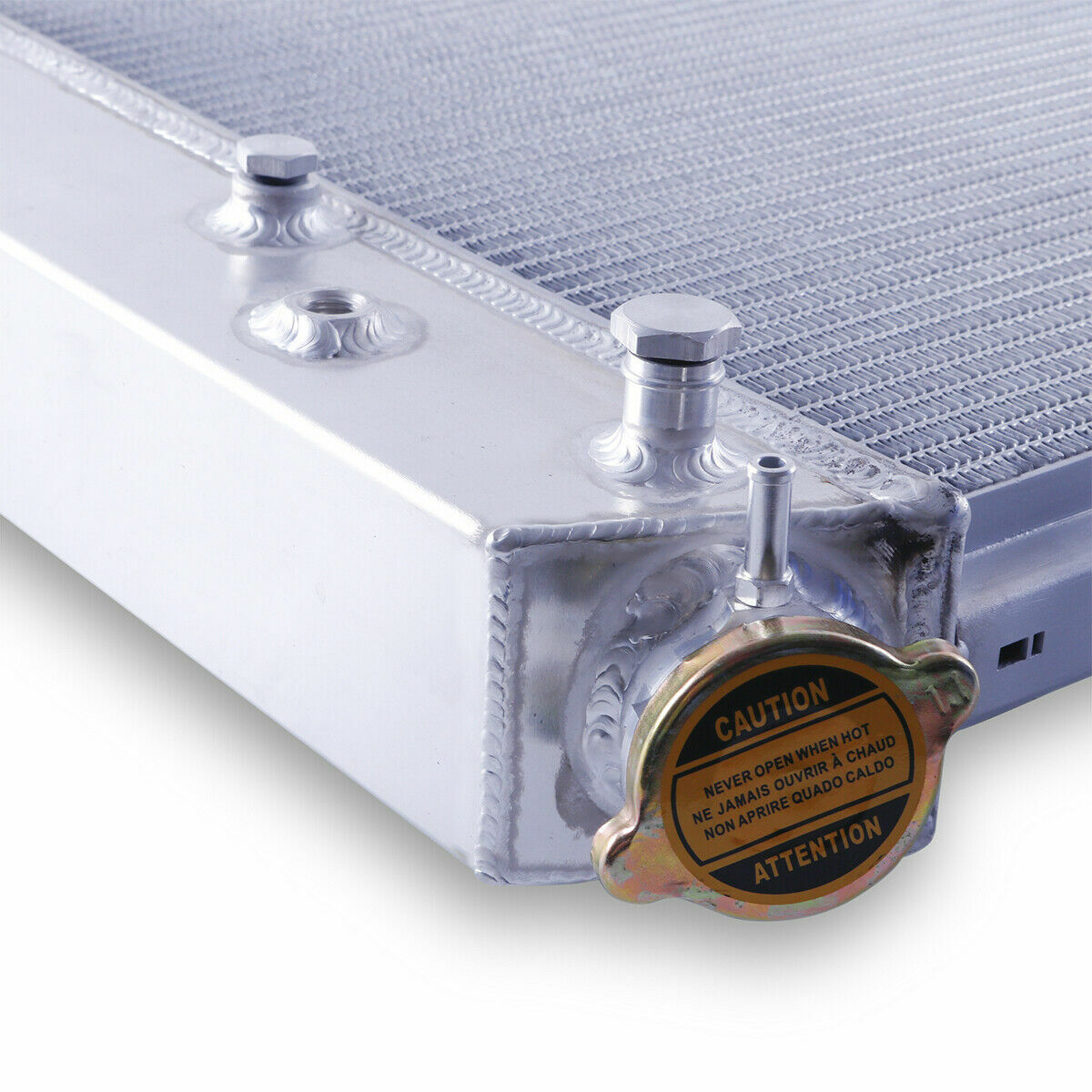 For Chevy Chevelle GTO LeMans 1968 1969 1970 1971 1972 3 Row Radiator ...