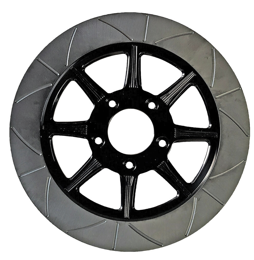 Lyndall Racing High Carbon Steel Phoenix Rotor Black Rear 538-0327 | eBay