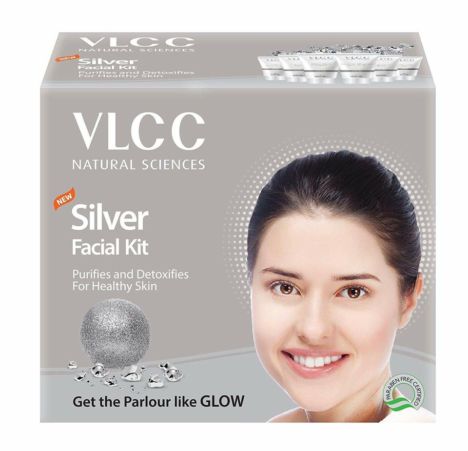 VLCC women Gold, Silver, Papaya, Diamond, Anti Tan Facial Kit, Smooth ...
