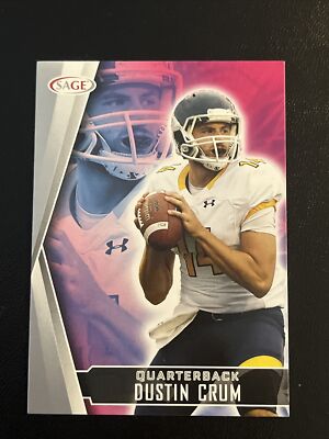 Dustin Crum Kent State Golden Flashes 2022 Sage Football Trading FB ...