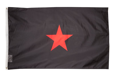 Large 3x5FT EZLN Flag Zapatista Army National Liberation Zapata Mexico ...