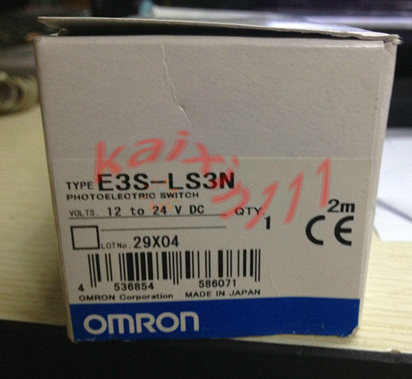 1piece OMRON Photoelectric Sensor Switch E3S-LS3N E3SLS3N 12-24VDC 2M ...