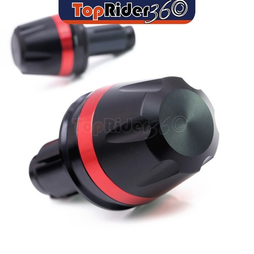 RED CNC Bar End Sliders MOIRE For Kawasaki ZZR1200 02-05 04 03 | eBay