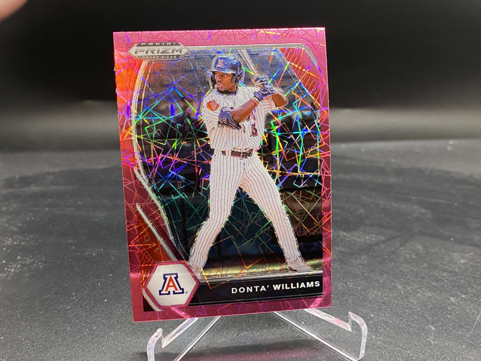 Donta’ Williams 2021 Prizm Draft Pink Velocity PDP106 Arizona Orioles ...