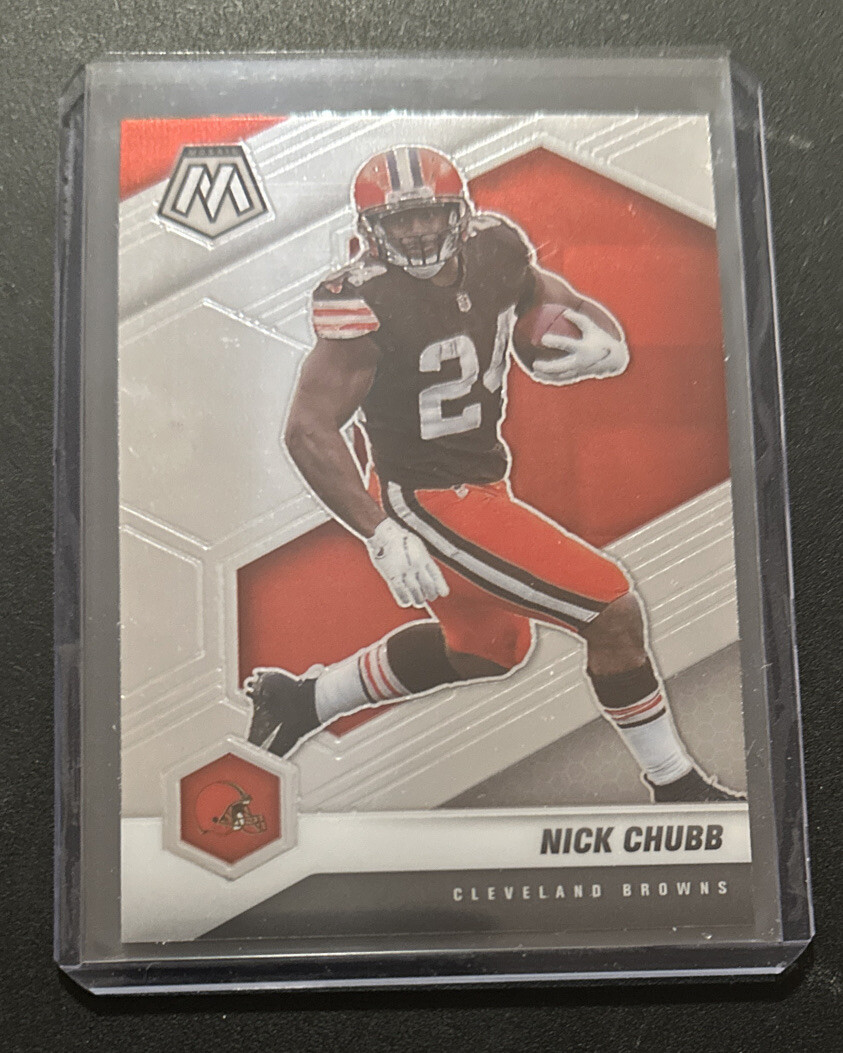 2021 Panini Mosaic #53 Nick Chubb Cleveland Browns Football Card | eBay