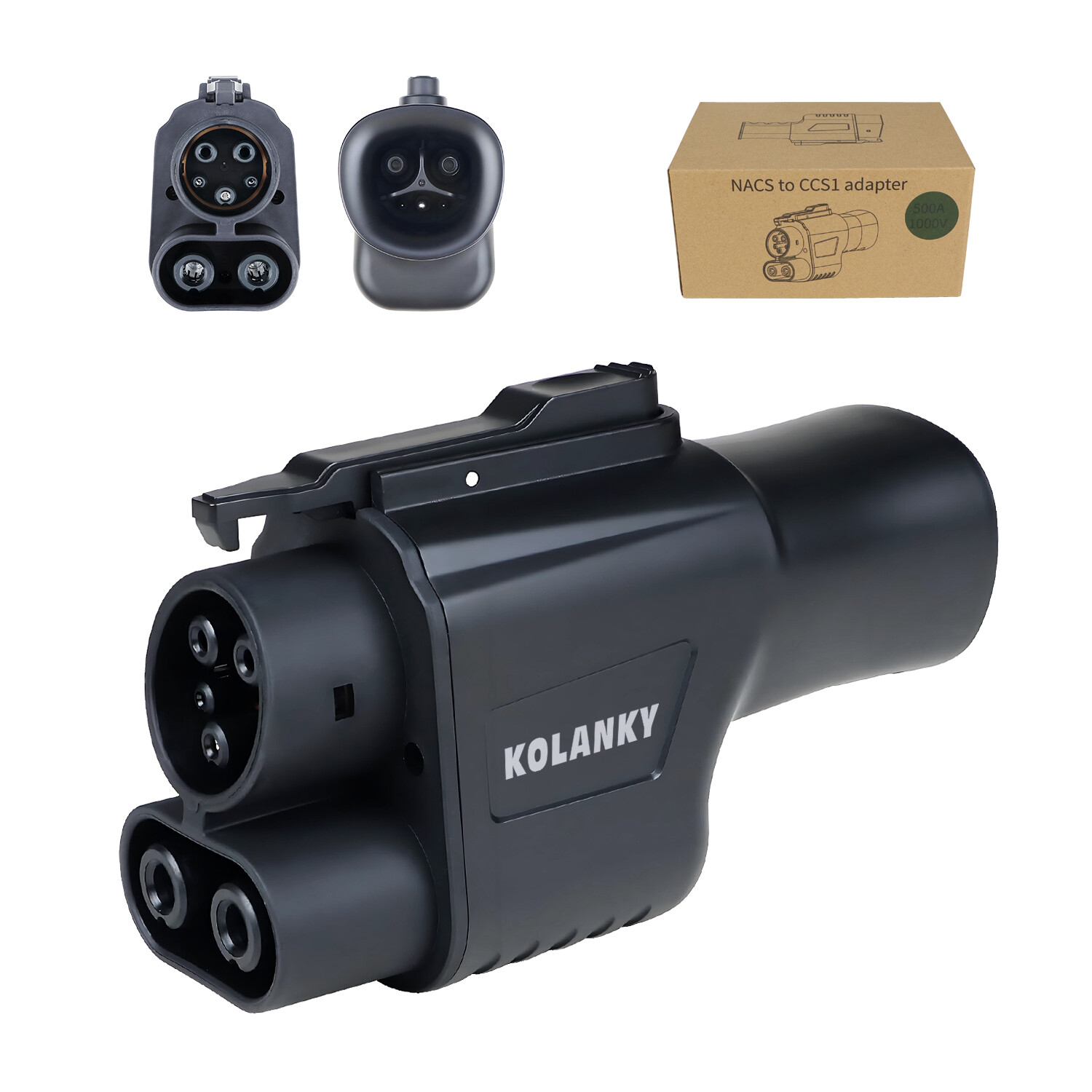 NACS to CCS1 Tesla Supercharger Adapter. 500A Fast Charge EV Tesla ...