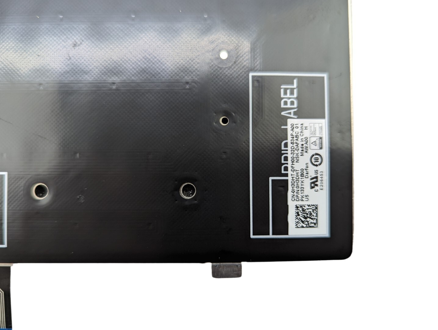 New OEM Dell Latitude 7440 7640 Backlit US English Keyboard - H3DHT ...