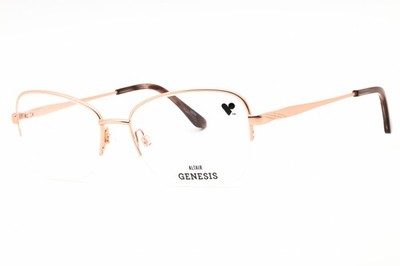 NEW Genesis G5064 770 Rose Gold 55mm Eyeglasses | eBay
