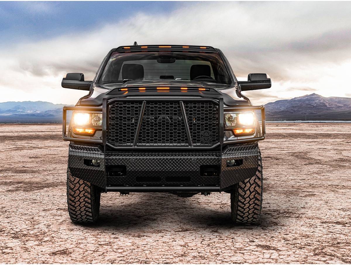 Husky Liners LED Deflector Husky Liners Aeroskin Lightshield PRO Hood ...