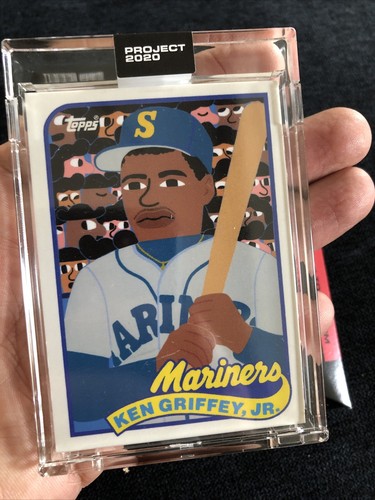 Topps PROJECT 2020 #88 -1989 Ken Griffey Jr Mariners Keith Shore Rookie ...