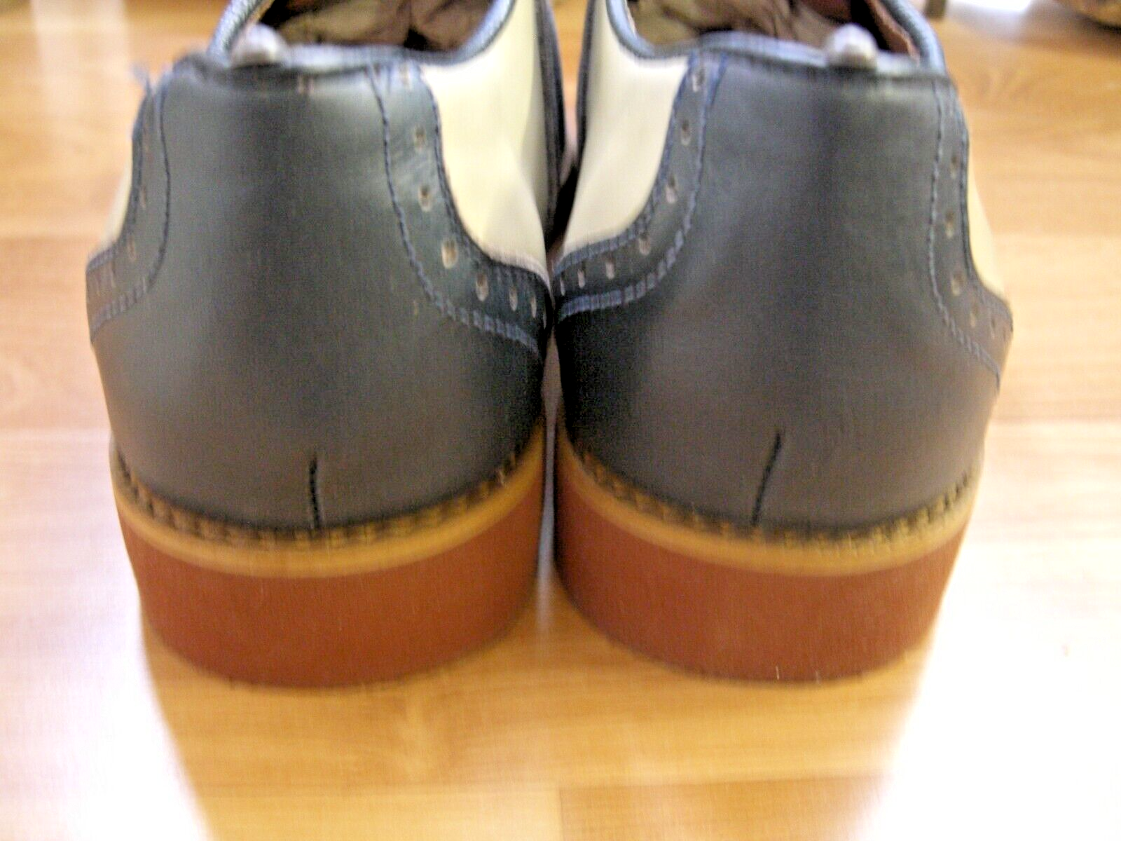 Dressabout Blue/ bone Saddle Shoes NOS sz 13B | eBay
