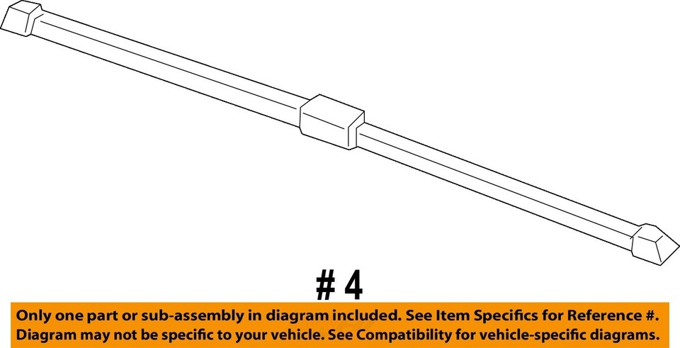 GM OEM 18-23 Bolt EV Windshield Wiper Washer Components-Wiper Blade ...